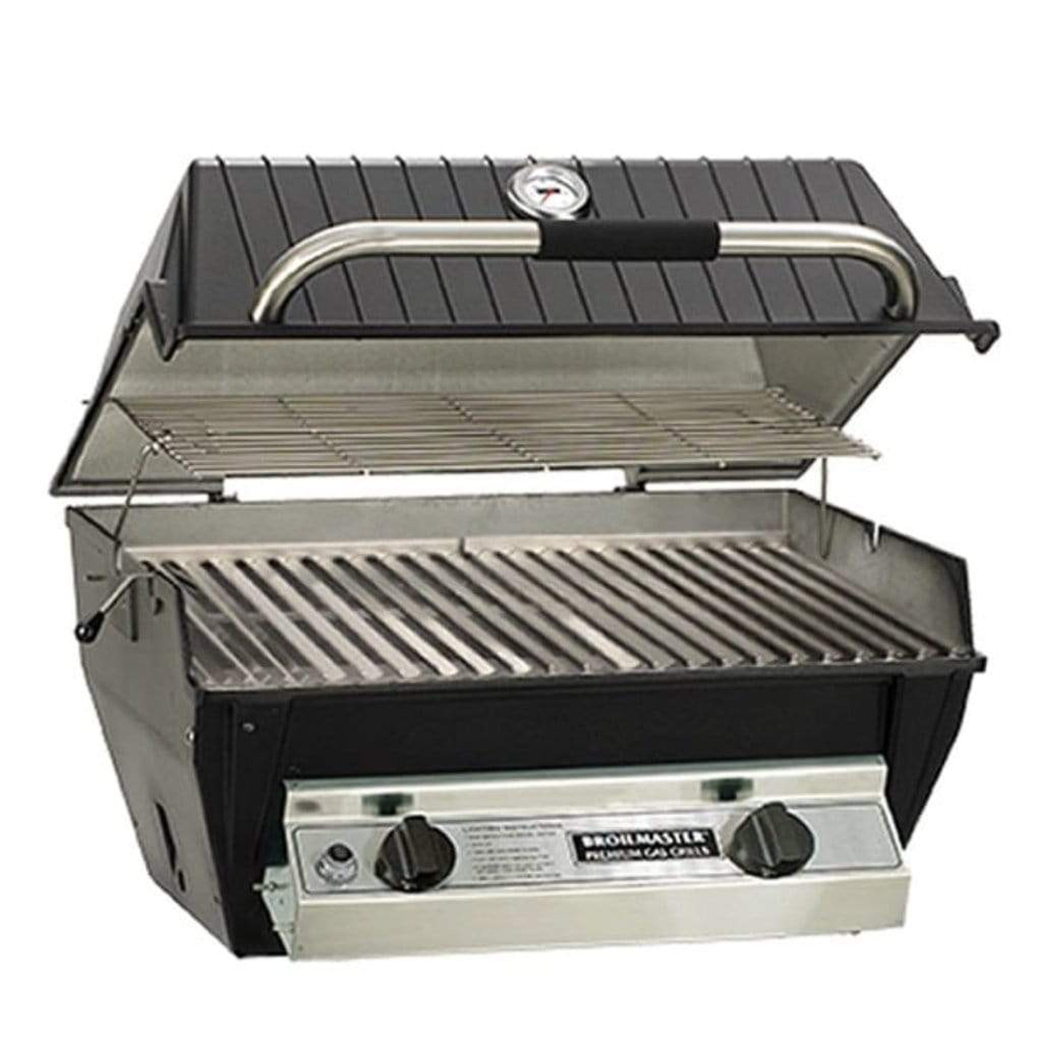 Broilmaster R3B Infrared Combo Gas Grill with Hybrid Burner System and