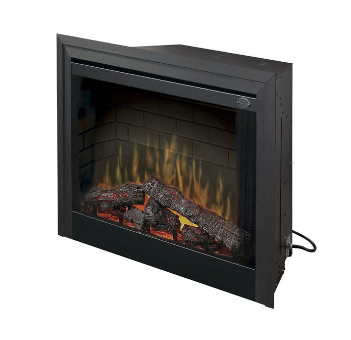 Dimplex 33" Deluxe Built-In Firebox - Authentic Brick Charm