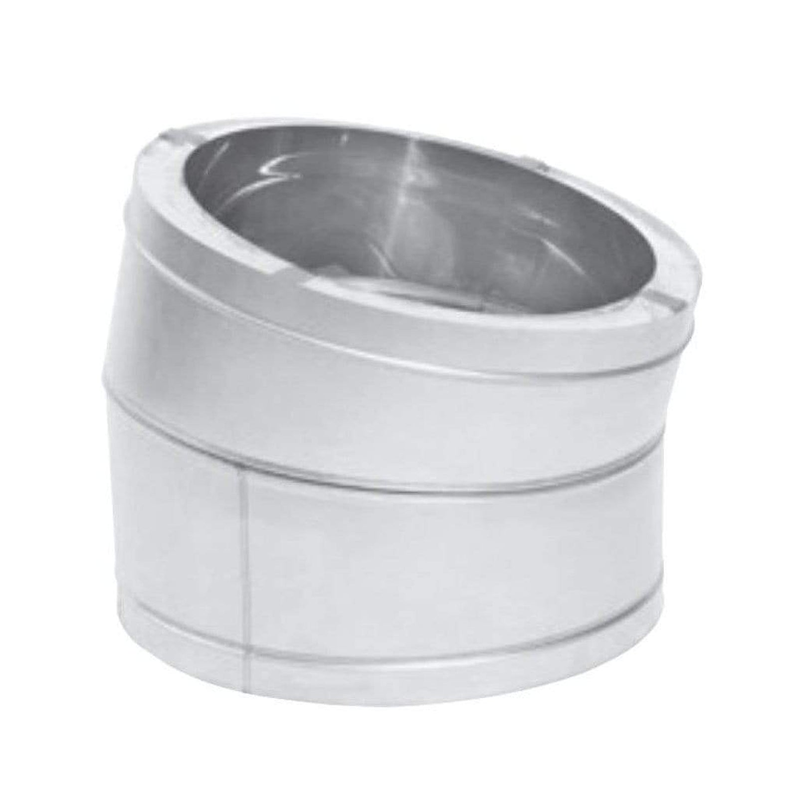 Metal-Fab All-Fuel Temp/Guard 16" x 15 Degree Aluminum Elbow