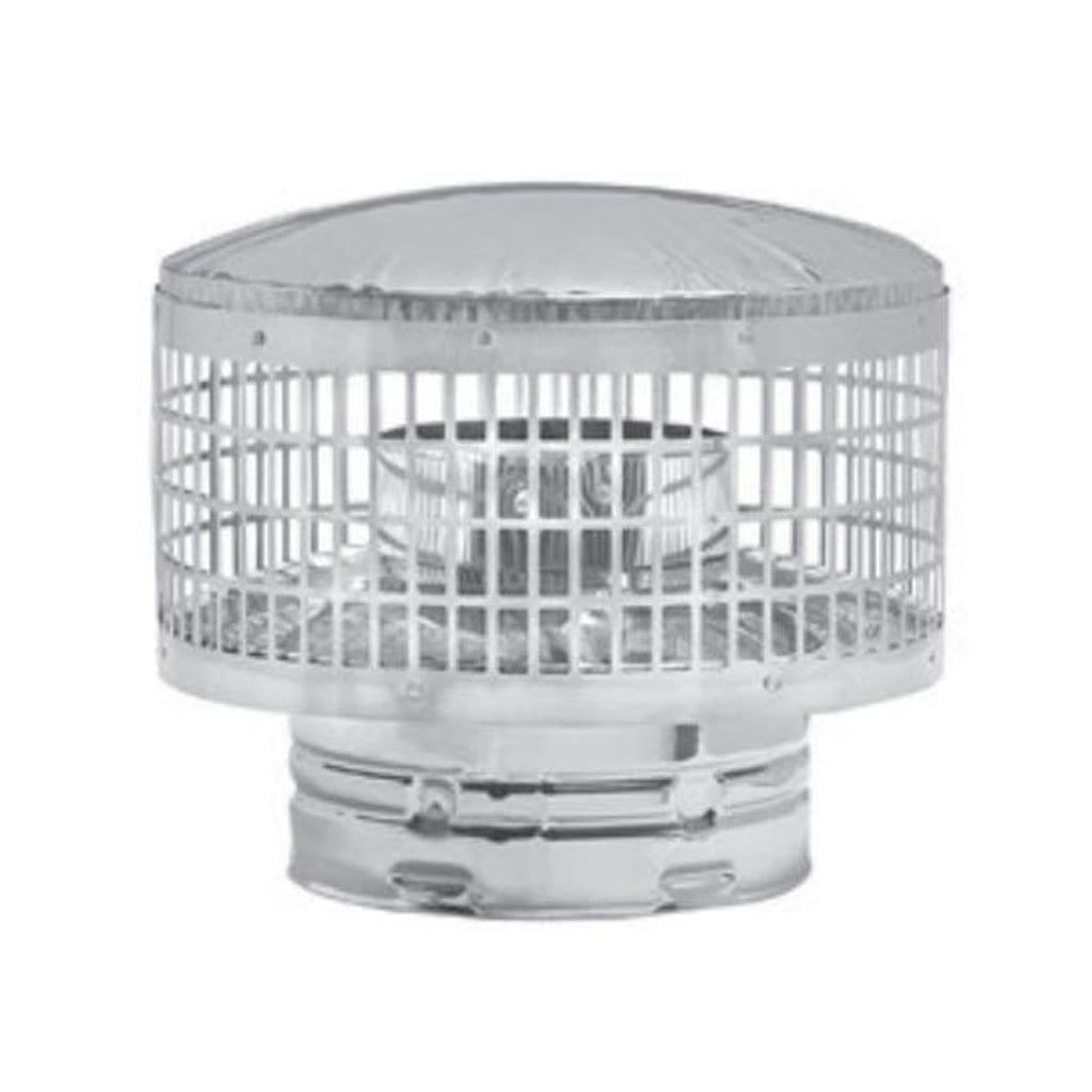 Metal-Fab All-Fuel Temp/Guard 6" x 13" Stainless Cap/Spark Arrester