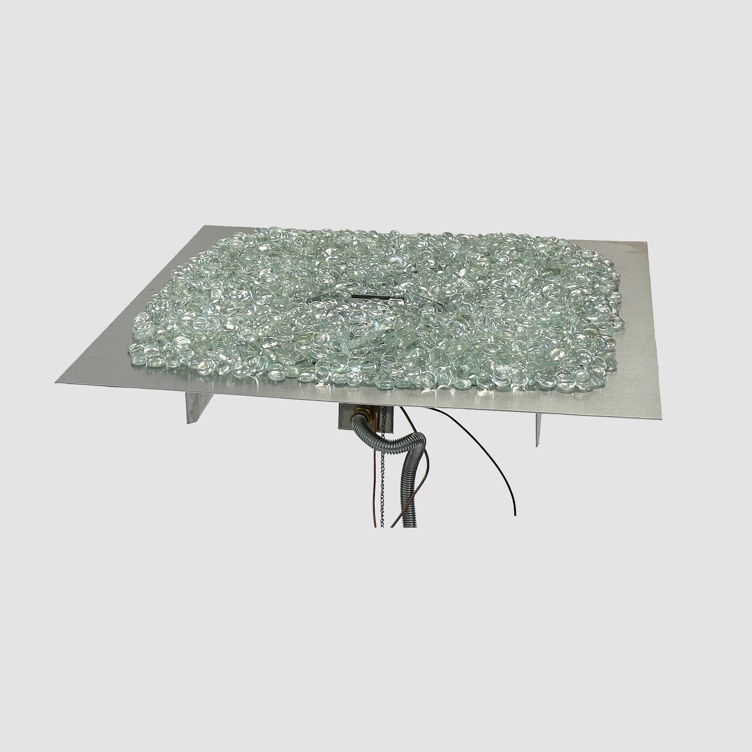 The Outdoor GreatRoom Company Crystal Fire Plus 36" Square Manual Gas