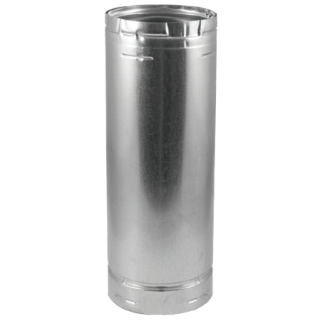 DuraVent | Aluminum Type B Gas Vent 4" Inner Diameter Round Rigid Pipe