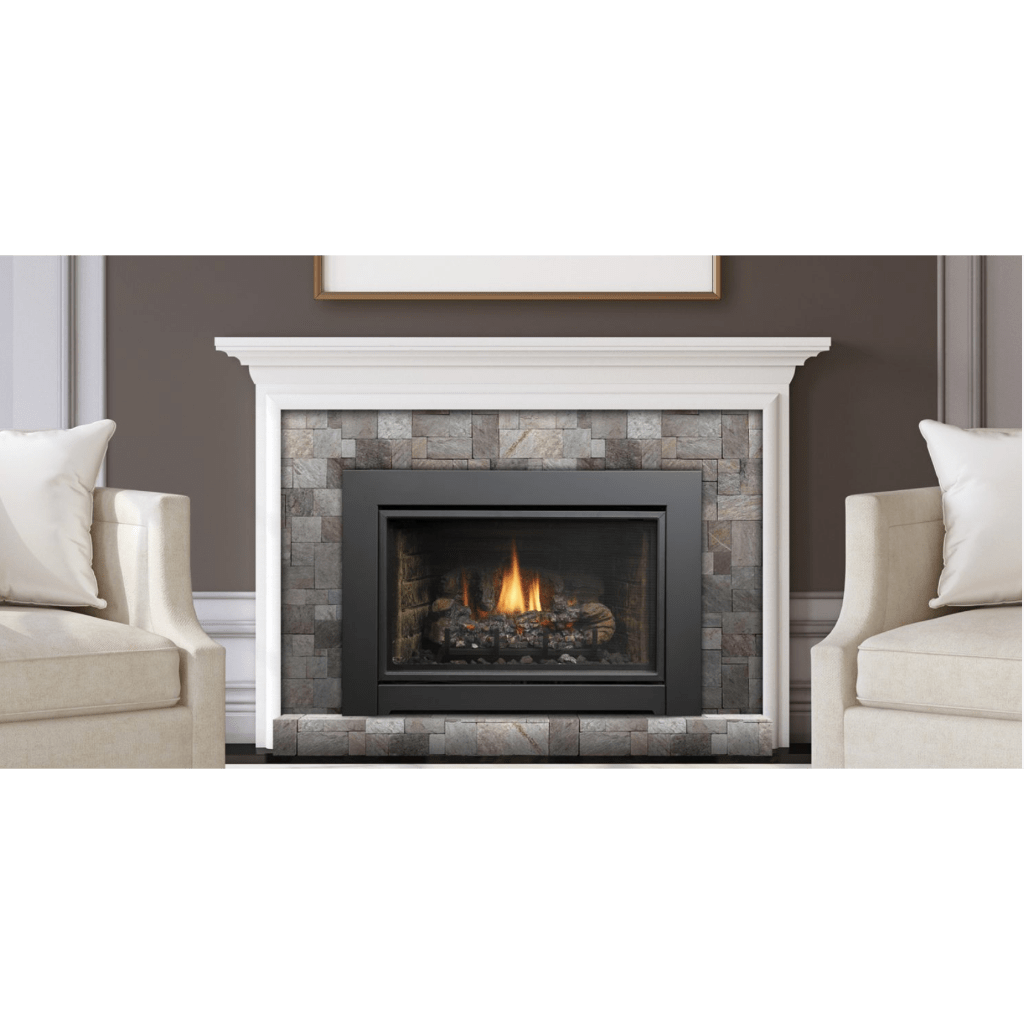 Kingsman 34" Gas Fireplace Insert - Stylish Heat Solution for Homes