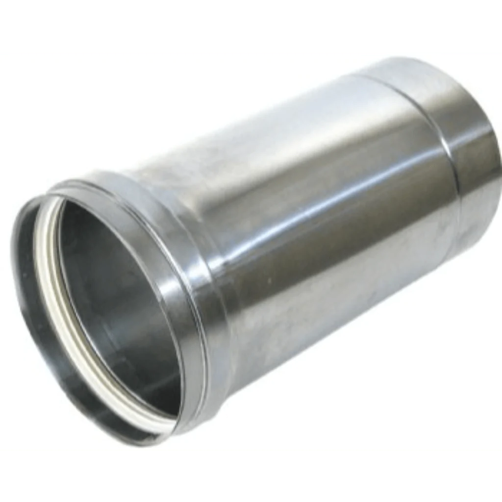 Kingsman - Reliable Galvanized Chimney Vent Pipe for Vertical Install