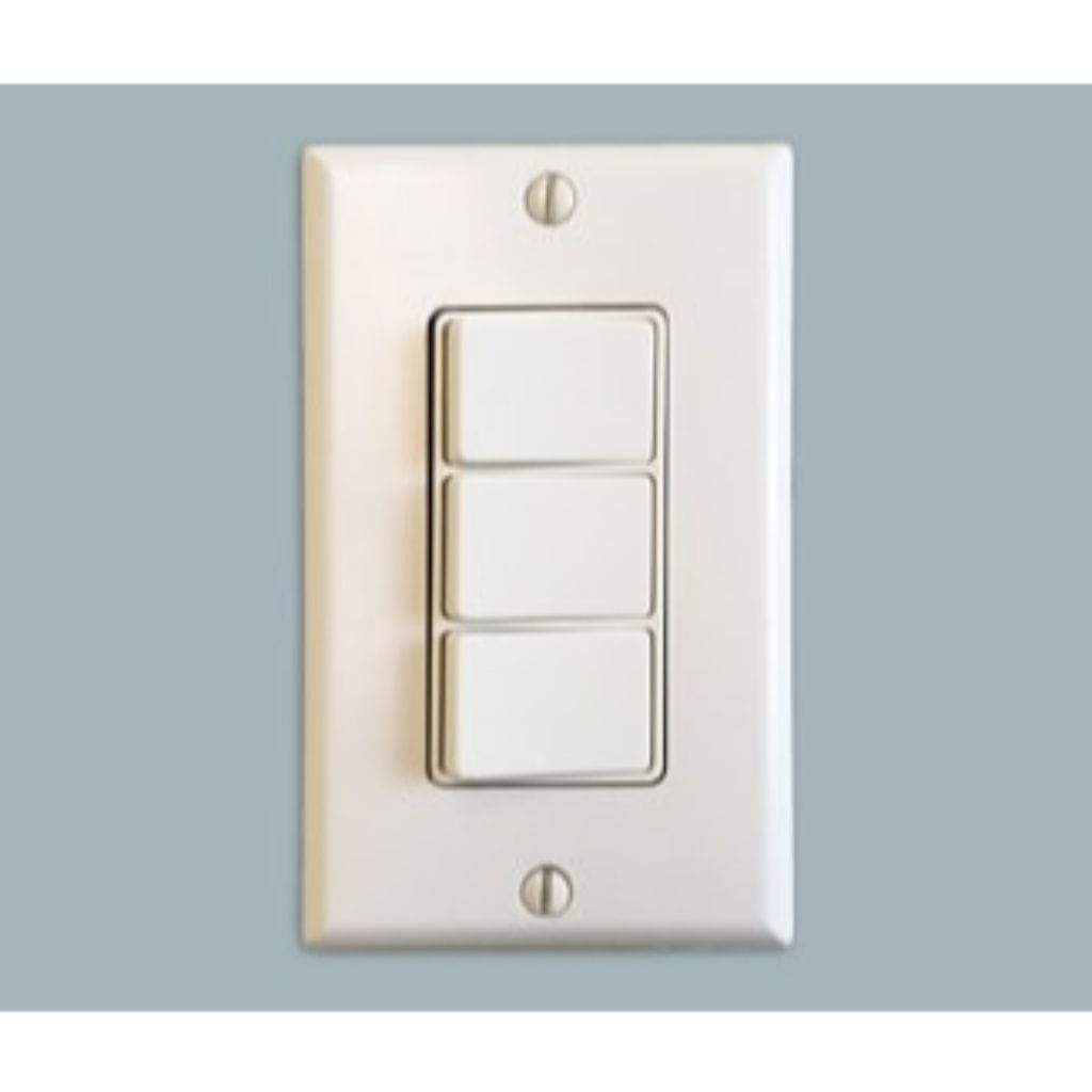 Majestic - 3 Toggle Wall Switch for Multi-Color Selection LED Accent L