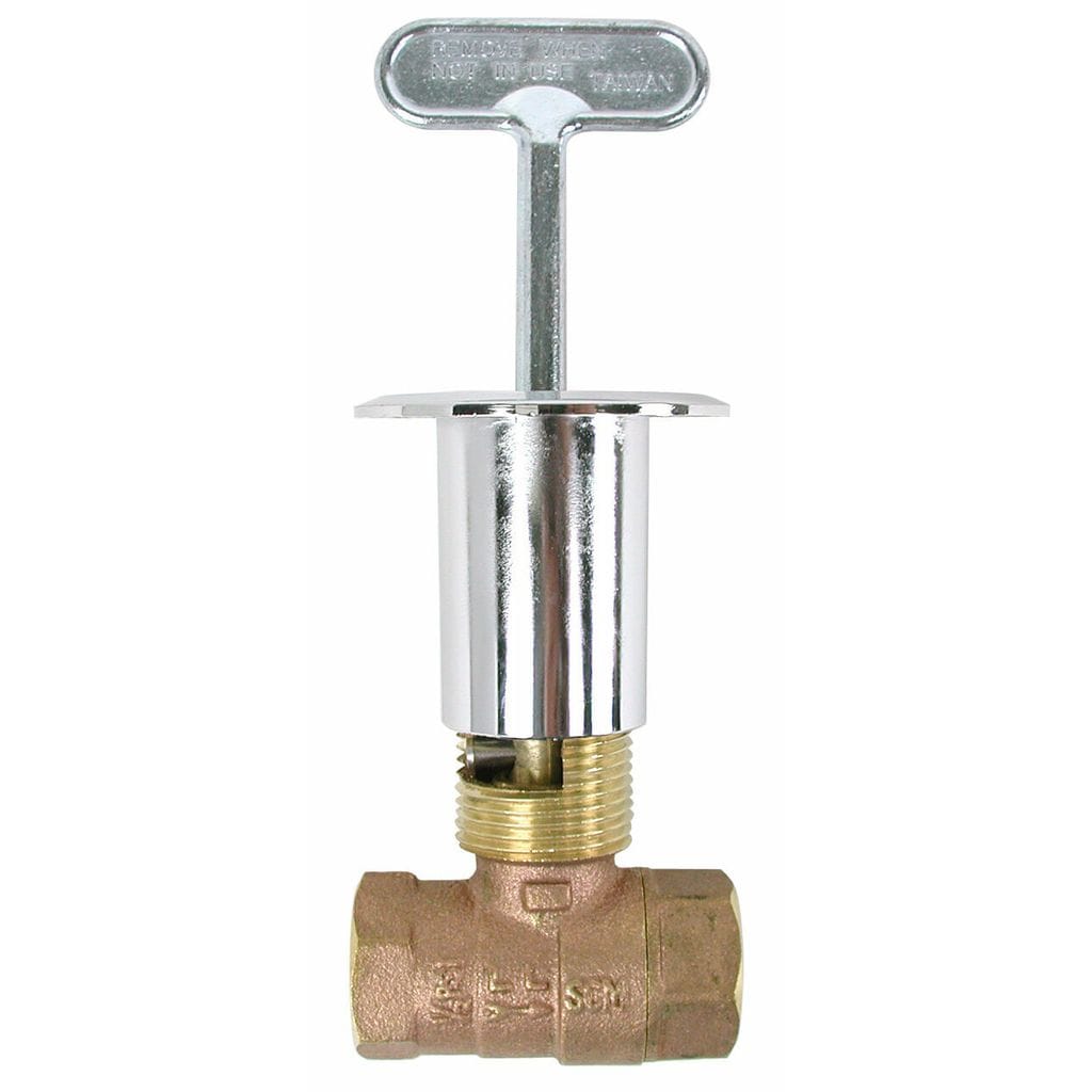 High-Quality Rasmussen V1 Straight Log Lighter Valve - 1/2" In & Out!