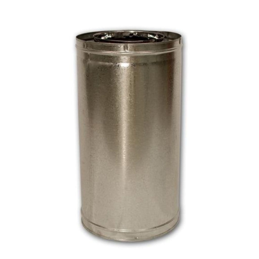 Superior | Section Double Wall Pipe Snap Lock 24" - Belle Flame