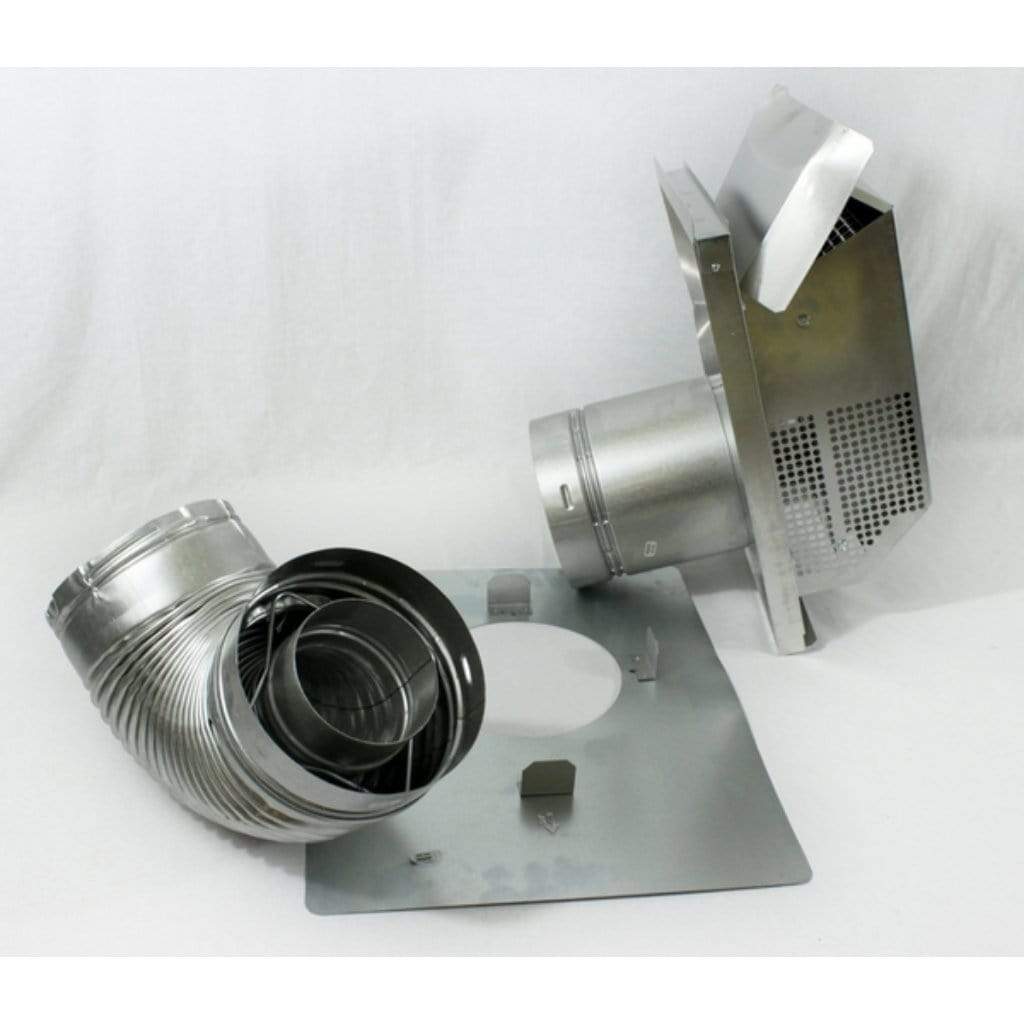 Superior Secure Vent Horizontal Termination Kit with 90-Degree Elbow